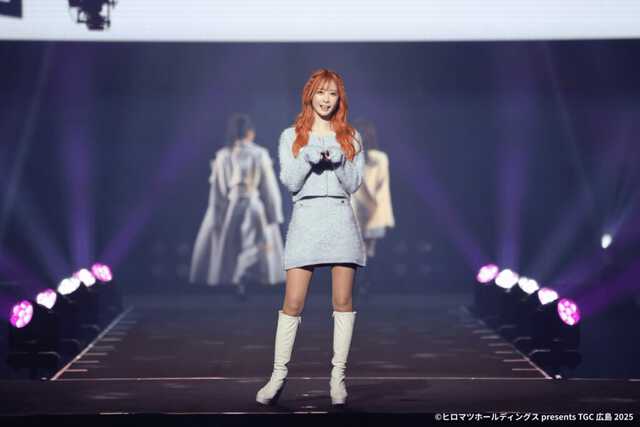 人気ライバー・さら、TGC2回連続出演！美脚際立つセットアップで魅了【TGC 広島 2025】|au Webポータル芸能ニュース