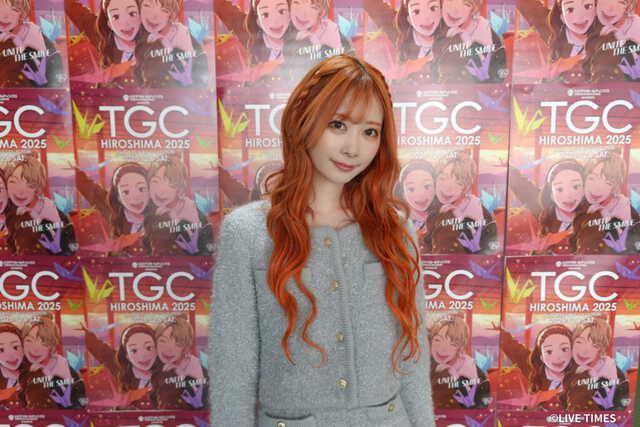 人気ライバー・さら、TGC2回連続出演！美脚際立つセットアップで魅了【TGC 広島 2025】|au Webポータル芸能ニュース