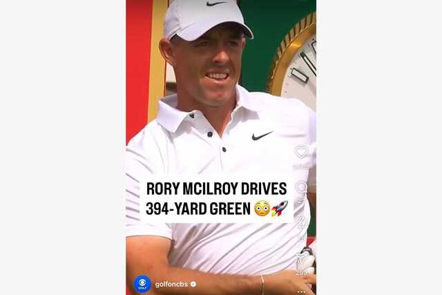 マキロイが「Qi4D」で394ヤードを1オン！ 新作ドライバーの威力を見せつける|au Webポータルスポーツニュース