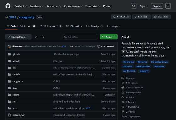 ほぼすべてのデバイスをファイルサーバーに変える「copyparty」、転送が中断してもレジュームで続きから可能＆HTTP・WebDAV・FTP・TFTP・SMB/CIFSをサポート|au ...