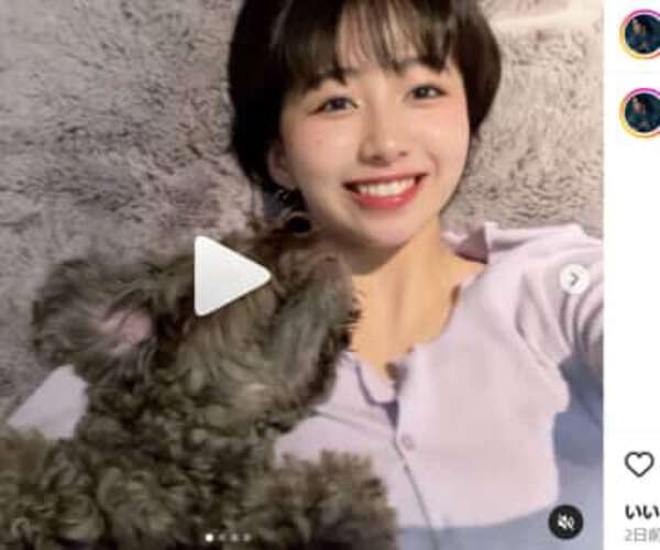 Cocomi 愛犬とのキス動画波紋|au Webポータル芸能ニュース