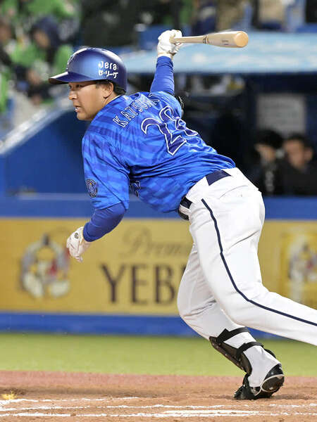 【DeNA】初昇格の勝又温史が1軍デビュー 「あれだけ飛んで自信になった」|au Webポータル国内ニュース