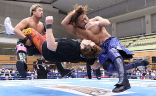 【新日本・WTL】後藤＆YOSHI―HASHIが2敗を死守 「頂へ行くから」「見えたぞ！」|au Webポータルスポーツニュース