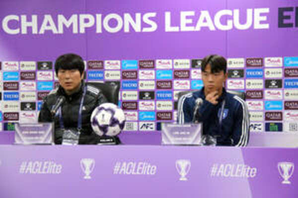 神戸と対戦する蔚山が前日会見 DFイ・ジェイク「チームの誇りを胸に戦いたい」と気合…ACLE|au Webポータルスポーツニュース