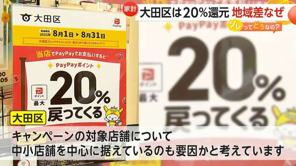 東京・大田区でPayPay「20%ポイント還元」キャンペーン・スタート…練馬区は10％と地域差も 住民以外も“越境ペイ”でお得に|au Webポータル経済・ITニュース